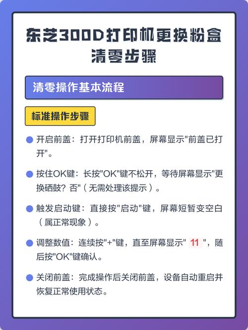 东芝复印机300d清零方法详解