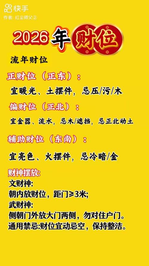 财神方位