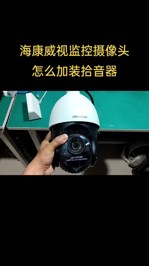 海康摄像头怎么装拾音器图标