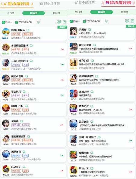 手机游戏下载app排行榜图标