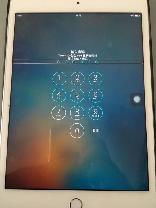 ipad默认开机密码图标