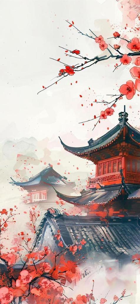 古风场景素材图标