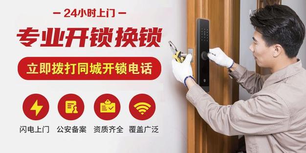 开锁换锁附近上门电话图标