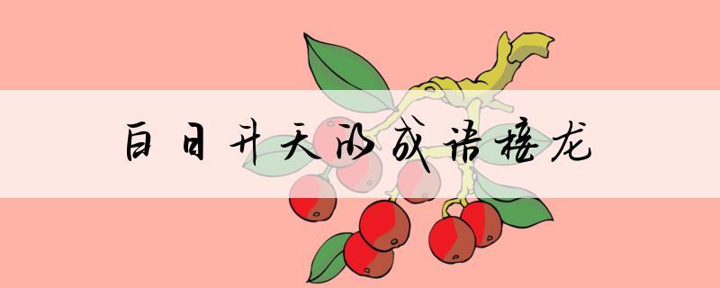 成语接龙明白—白色