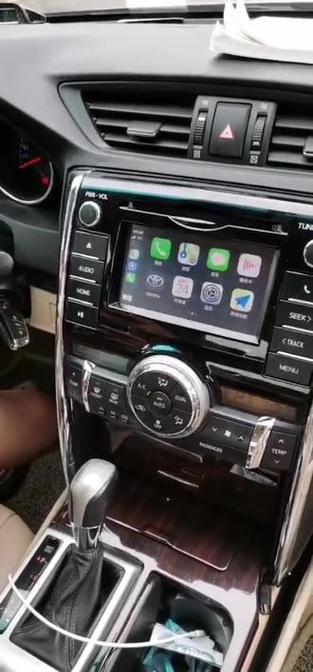 锐志原屏改carplay图标
