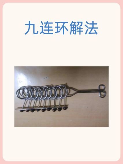九连环解第一环需要几步图标