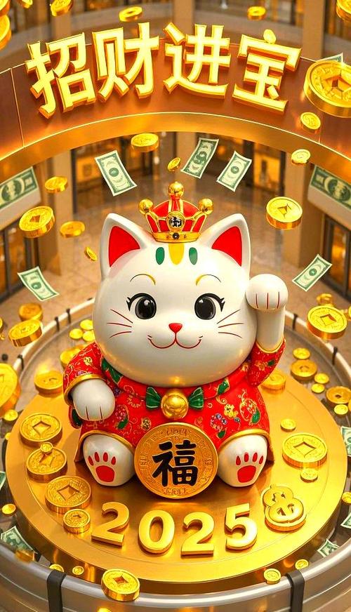 招财猫真的能招财吗图标