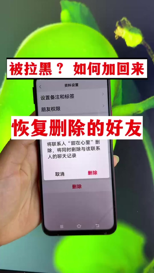 删除别人后再添加回来别人知道吗图标