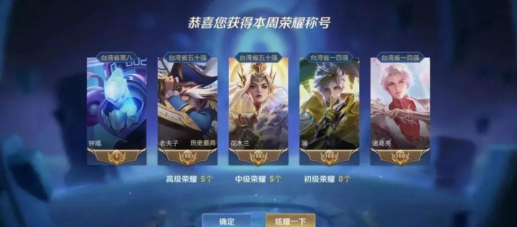 王者战区图标