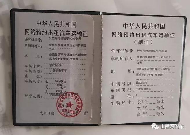 开网约车需要什么证件图标