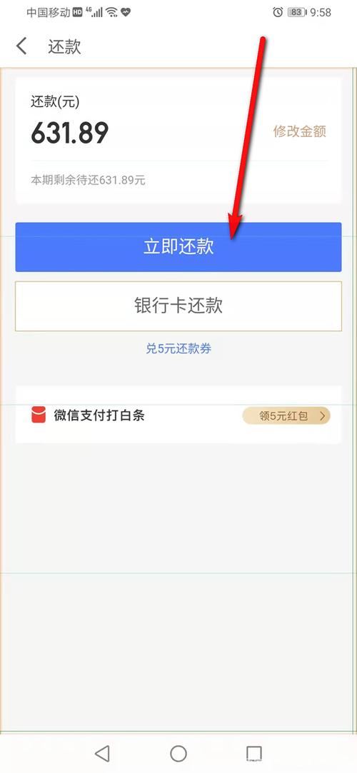 白条提前还款的方法图标
