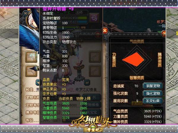 qq幻想世界宠物大全图标