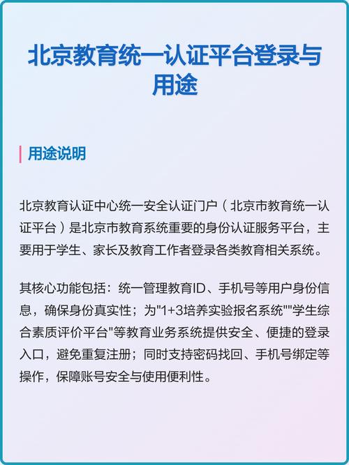 北京教育认证统一认证平台图标