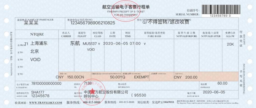 假机票行程单生成器图标