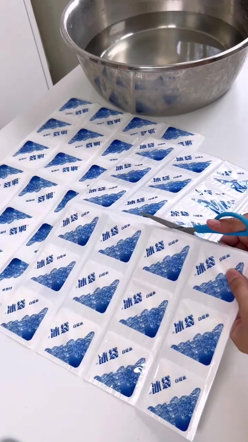 冰袋的用途图标