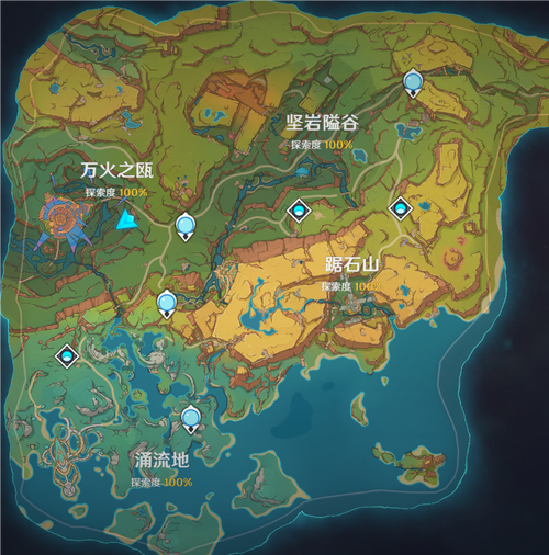 旅者之憩凯罗的详细位置图标