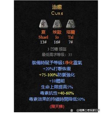 暗黑24孔衣服符文之语图标