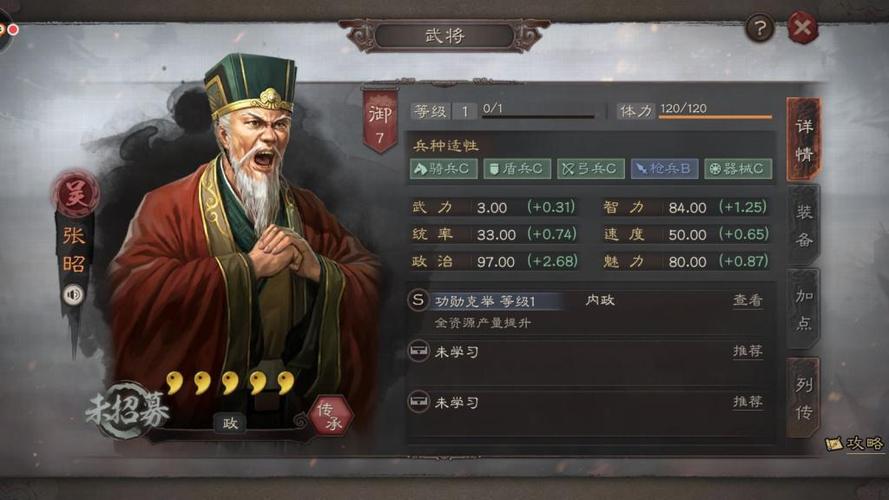 三国志战略版张昭图标