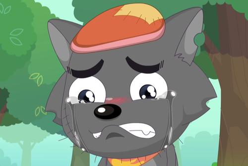 灰太狼痛哭截图