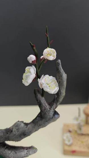 超轻粘土梅花制作方法图标