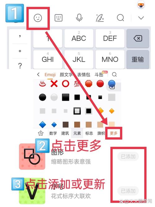 键盘emoji表情包怎么设置图标