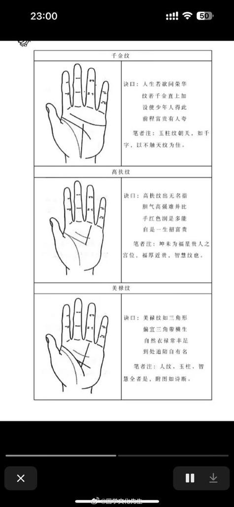 如何看自己的手相截图