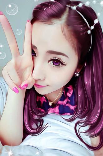 美图秀秀照片变手绘图标