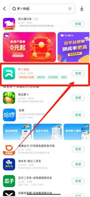 萝卜快跑小程序入口图标