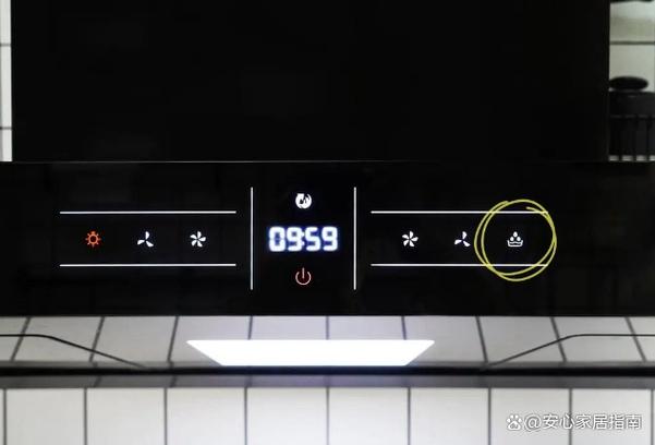 油烟机清洗键是哪个标志图标