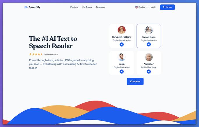 Speechify是什么软件截图