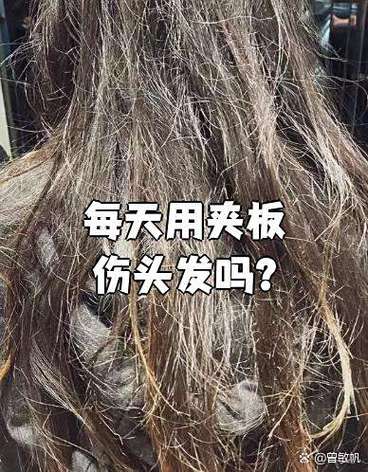 夹板夹头发伤头发吗图标