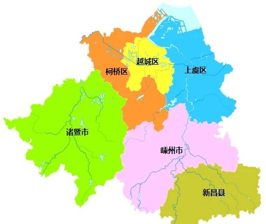 绍兴市最新地图全图截图