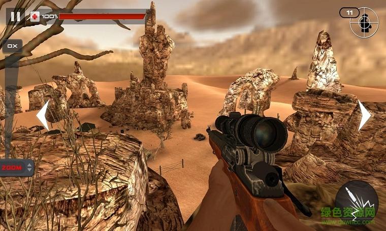 山地狙击手3D无限金币版图标