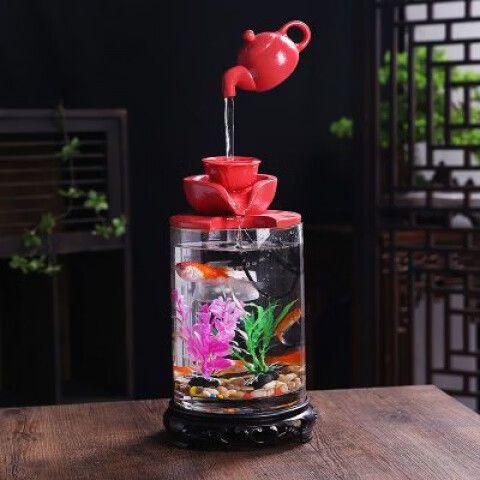 小金鱼缸赚钱图标