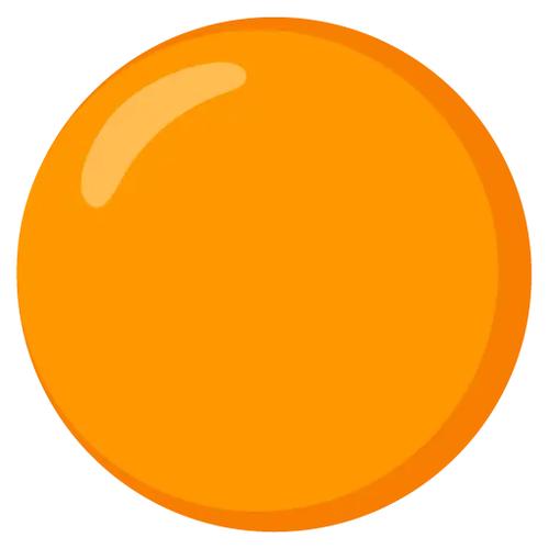橙色心emoji复制截图