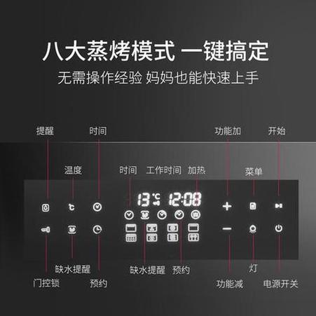 金帝蒸箱的使用方法图图标