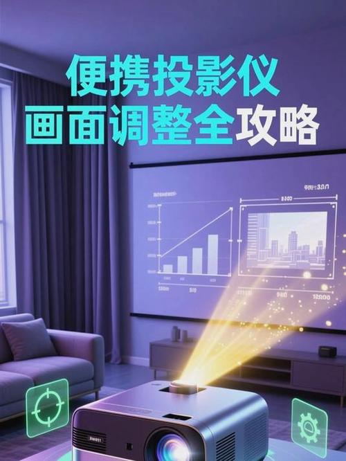 投影仪的投影画面怎么缩小图标