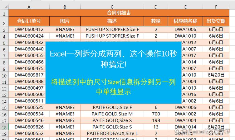 单元格拆分两列后行高不变图标