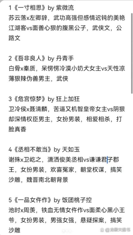 女扮男装的古言小说截图