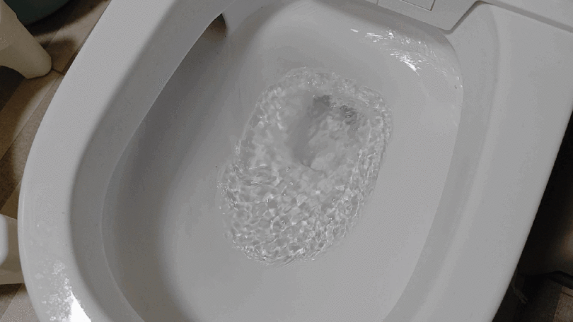 智能坐便器清洗屁股不出水图标