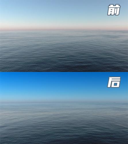 视频一半滤镜一半原图截图