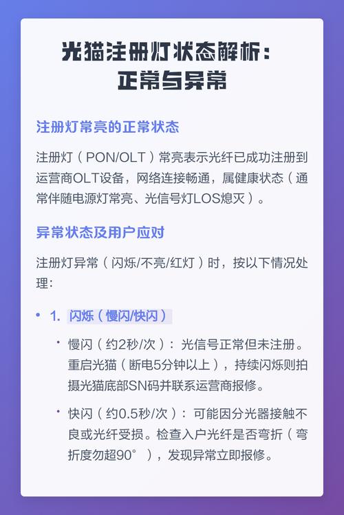 猫上的注册灯闪烁是什么情况图标