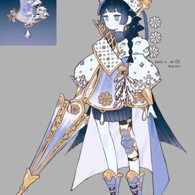 物品拟人娘化图标