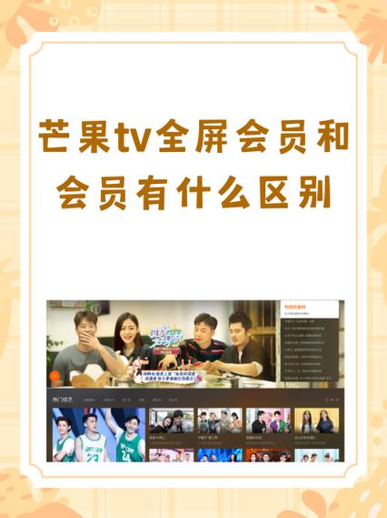 芒果pc会员如何升级全屏会员图标