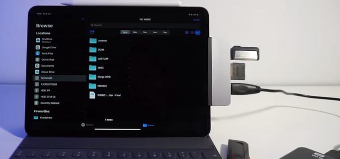 ipad如何连接移动硬盘图标