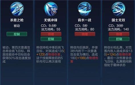 韩信连招技巧图标