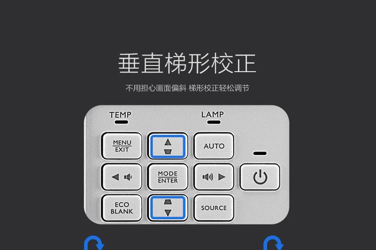 投影仪按键作用图标