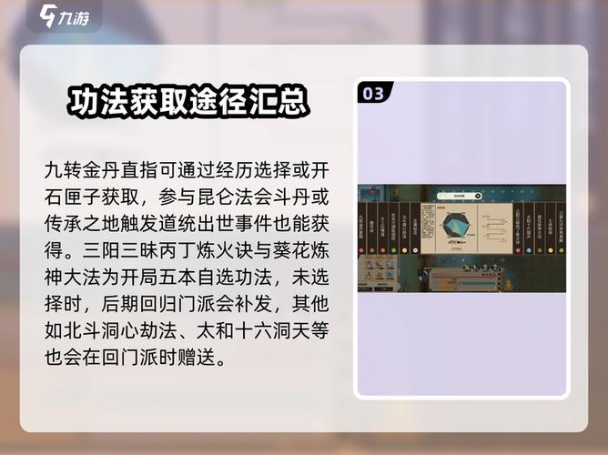 修仙模拟器功法获取方法图标
