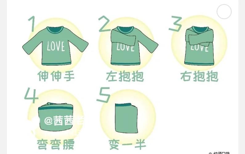 如何叠衣服图标