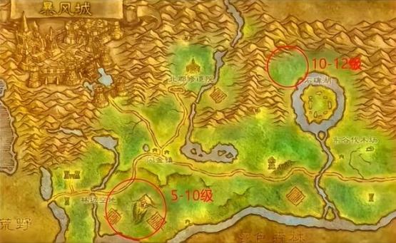 魔兽世界60级高清地图图标